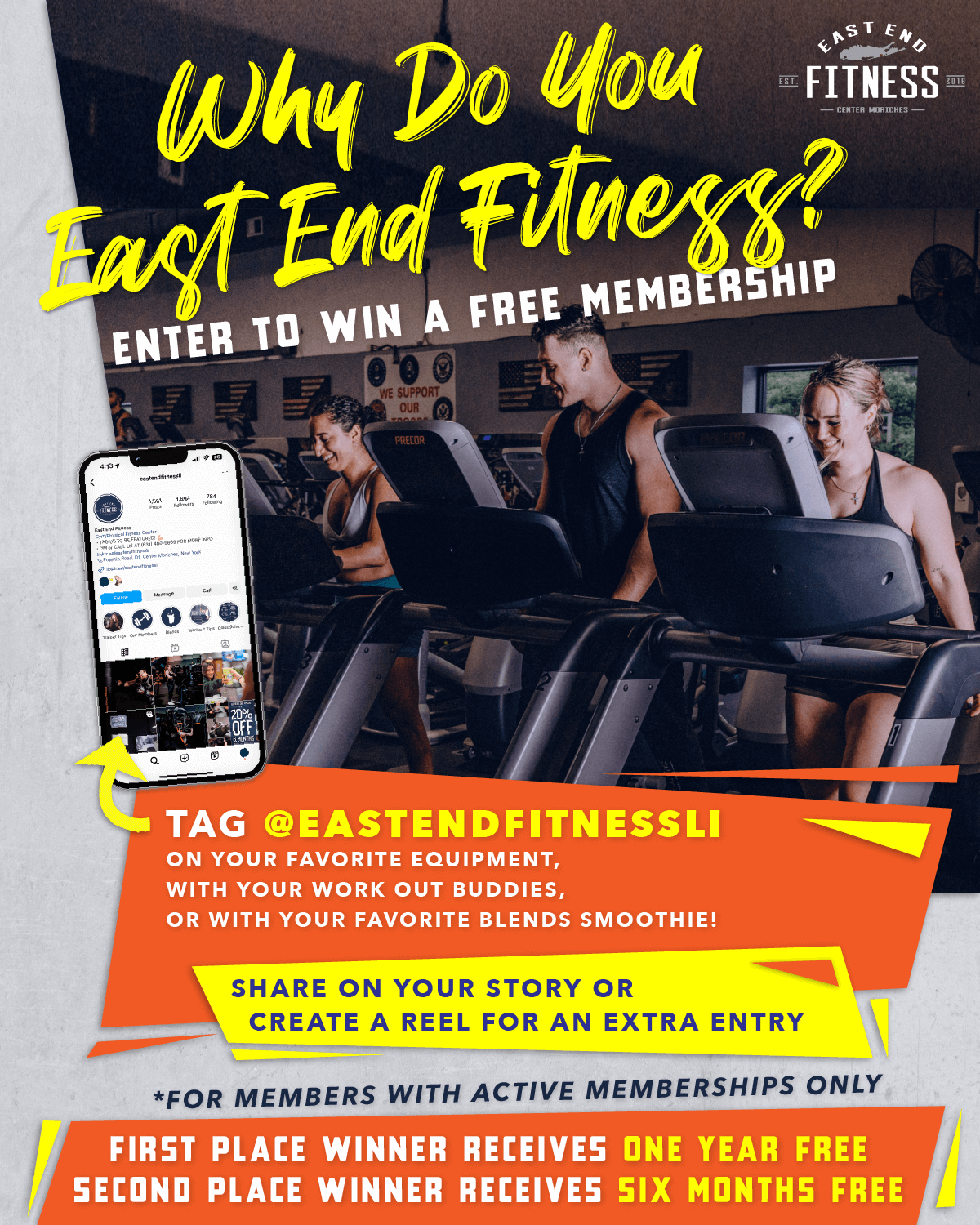 Menu | East End Fitness East End Fitness